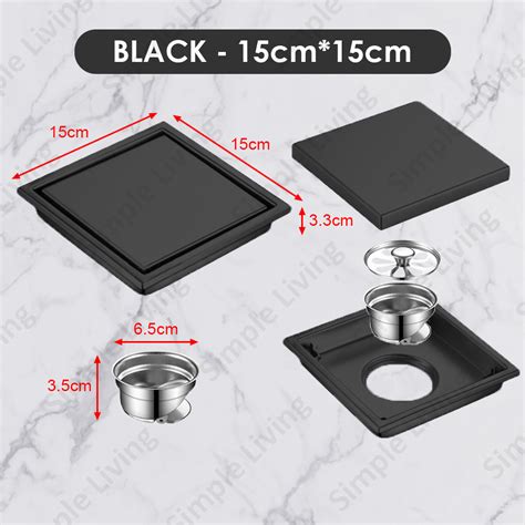 Floor Drain Grating Stainless Steel Floor Trap Anti Insect Trap Anti Smell Anti Odor Drain Cover