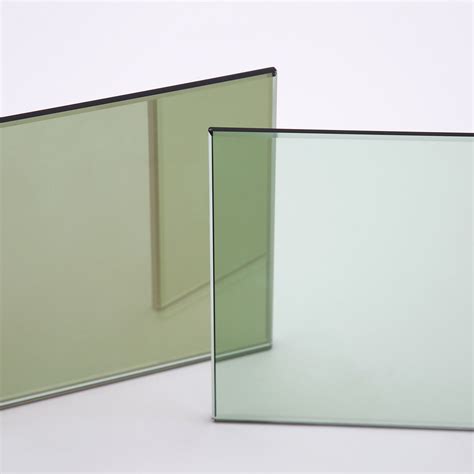 French Green Float Glass Dark Green Reflective Glass Tinted Glass And Glass
