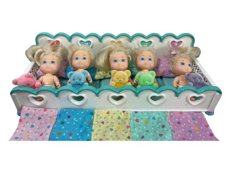 Vintage Quints Mini Dolls Tyco 1990s 5 Times The Fun 5 Etsy
