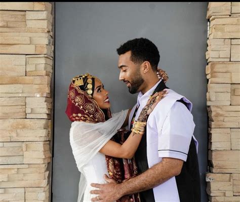 Eritrean Couple Eritrean Tigray East Africa
