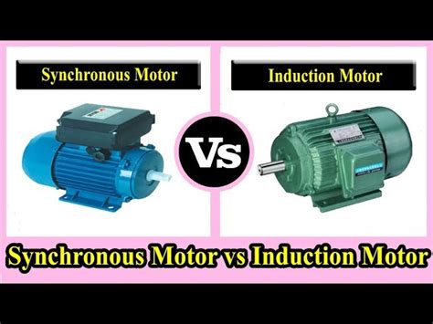 Basic Difference Between Synchronous Motor And Induction Motor