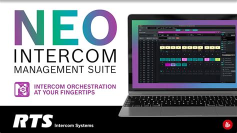 RTS Intercom Systems Launches RTS NEO Intercom Management Suite