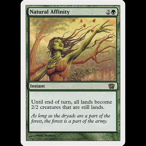 Mtg Natural Affinity Eighth Edition 8ed269 Madtoyz