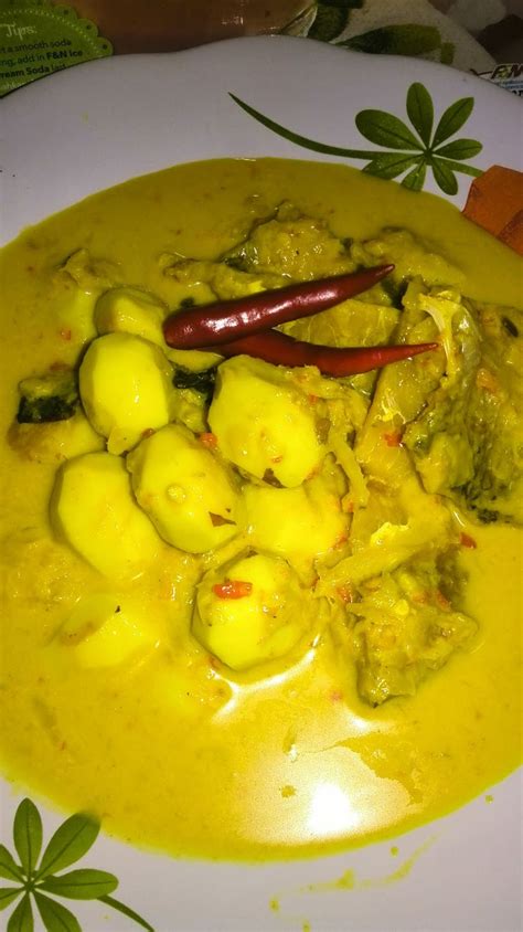 Namakucella Gulai Biji Cempedak Ikan Kering