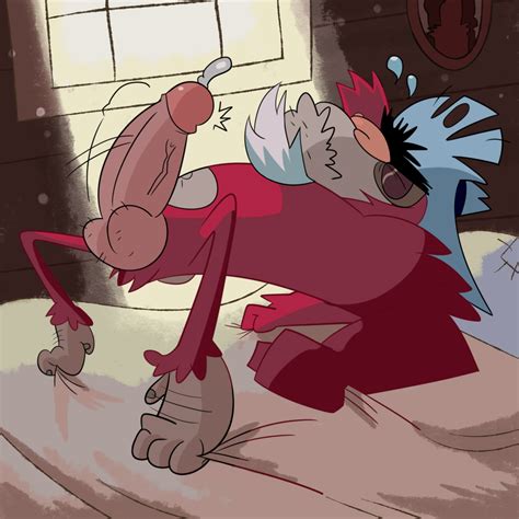 Rule 34 Beard Bed Bed Sheet Bedding Big Feet Black Eyes Blue Clothing Blue Hat Blue Headwear