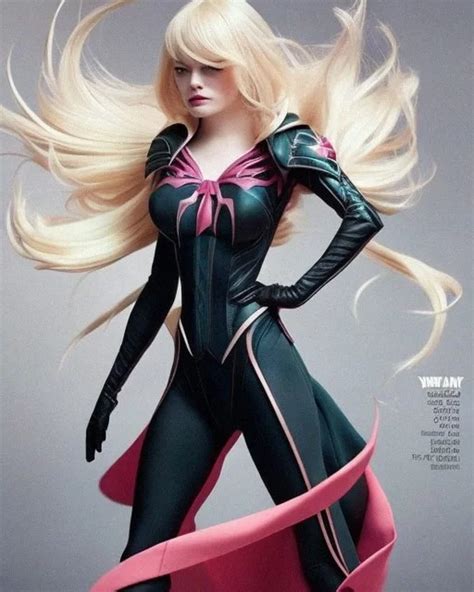 Emma Stone Spidergwen Free Ai Art Generator