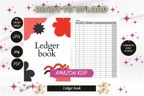 1 Manual Ledger Book Designs And Graphics