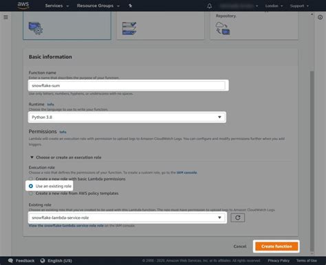 Zero To Snowflake Setting Up Snowflake External Functions With Aws