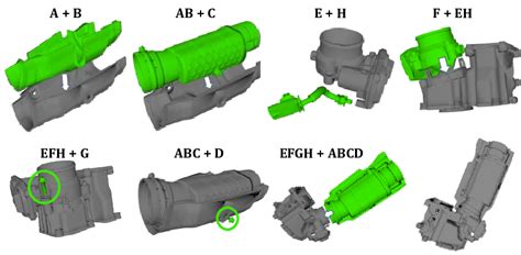 Assembly Plan For The Working Example Base Parts Are Displayed In