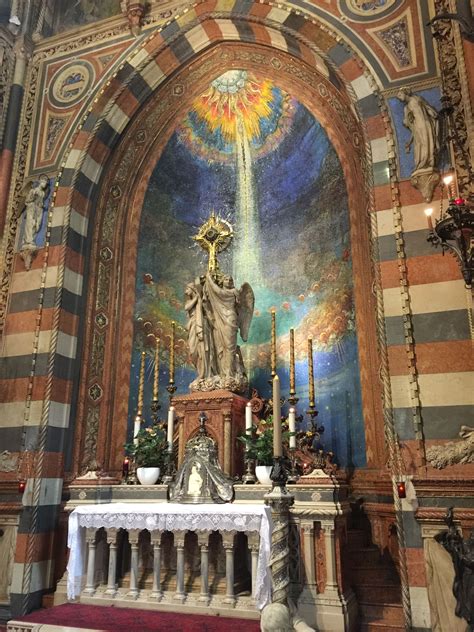 Eucharistic Chapel St Anthony Of Padua Basilica Padua Italy Saint Anthonys Chapel St