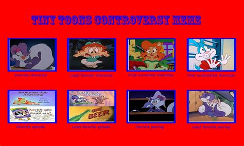 Tiny Toons Controversy Meme By Jetchin On Deviantart