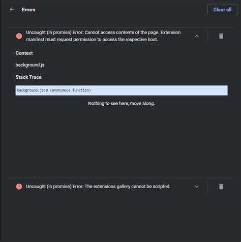 Uncaught In Promise Error The Message Port Closed Before A Response