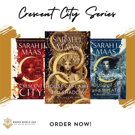 Crescent City Series By Sarah J Maas Books World Uae