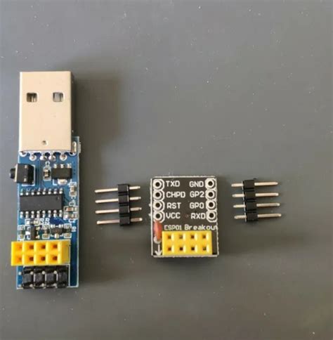 1 X Esp 01 S Esp8266 Usb Serial Programmer Adapter With Program Reset Button Au 7 85 Picclick Au