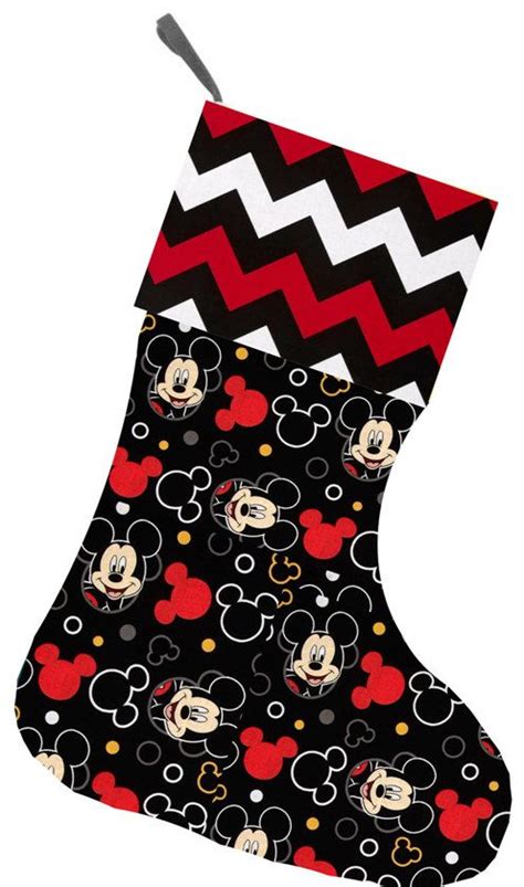 Mickey Mouse Christmas Stocking Mickey Mouse Stocking Character Stocking Christmas St