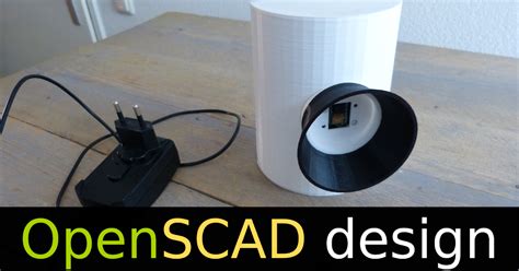 OpenSCAD Camera Case For The Raspberry Pi Camera Module