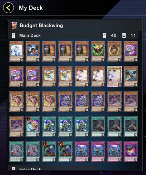 Blackwing Deck Suggestions Ryugiohmasterduel