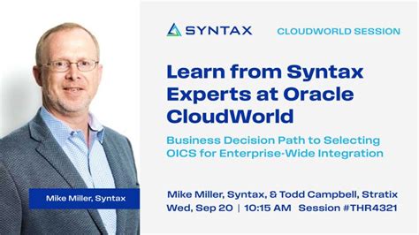 Syntax On Linkedin Cloudworld