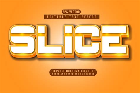 Editable Slice Text Effect Template Gráfico por TrueVector Creative Fabrica Editable Slice Text Effect Template Gráfico por TrueVector Creative Fabrica