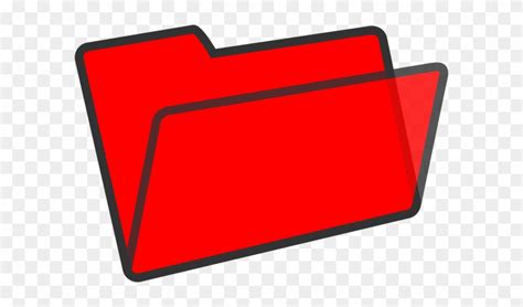 Red Folder Clipart