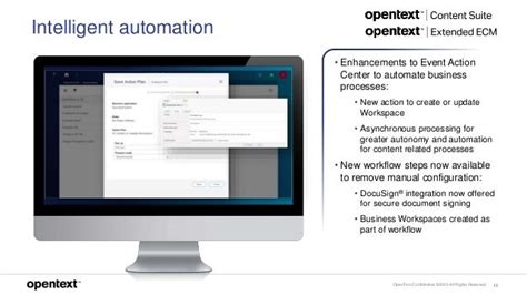 Opentext Content Suite Platform And Opentext Extended Ecm Whats New…