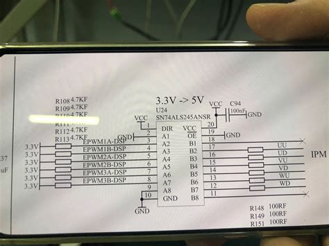 sn74als245a output high level issue logic forum logic ti e2e