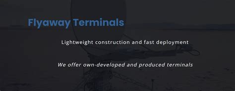 Flyaway Terminals Requtech