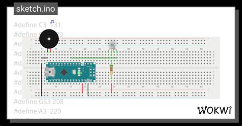 Buzzer Led Wokwi Esp32 Stm32 Arduino Simulator