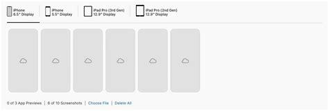 app store connect image upload issues iosprogramming