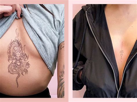 Underboob Tattoo Designs