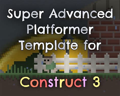 Super Advanced Platformer Template With Html5 Playable Example Rconstruct
