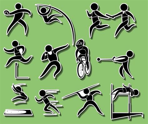 Track And Field Logo Vector Art Icons And Graphics For Free Download