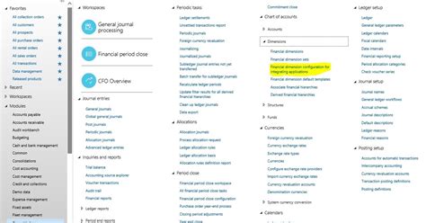 AX HELPER Data Management Financial Dimensions Import In D365 AX7 Define Financial