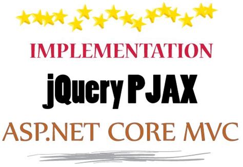 Jquery Pjax Implementation In Asp Net Core