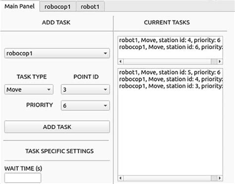 Main Menu Of The Task Manager GUI Download Scientific Diagram
