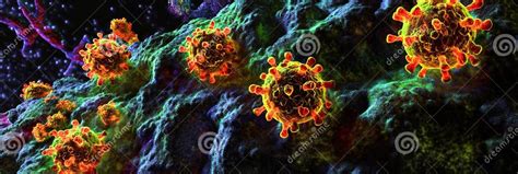 Detailed 3d Visualization Showcasing The Complex Structure Of A Virus