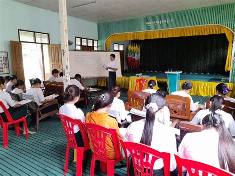 သရက်ချောင်းမြို့တွင် လက်ထောက်မူလတန်းပြဆရာ ဆရာမများအား လုပ်ငန်းခွင်အကြို ရက်တိုသင်တန်း ဖွင့်လှစ