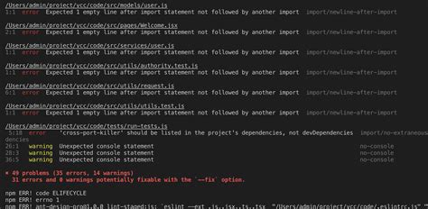 项目第一次安装提交npm run lint staged js 报一堆错 Issue 4813 ant design ant design pro GitHub