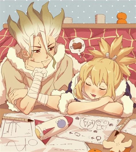 Senkuu X Kohaku Dr Stone Fanart Kohaku Dr Stone