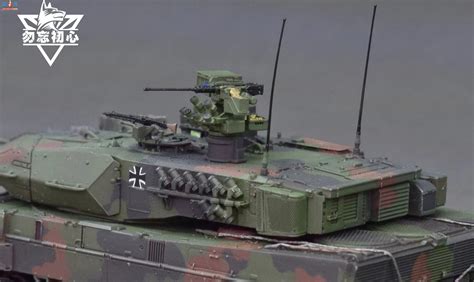勿忘初心作品 1 72 豹二a7主战坦克模型 战地英豪 模型高手网 板件图纸说明书