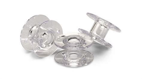 Singer Clear Plastic Class J 15 Bobbins 10 Pk