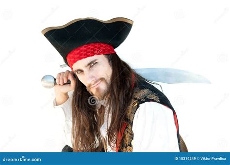 Pirate Stock Image Image Of Courageous Fearless Costume 18314249