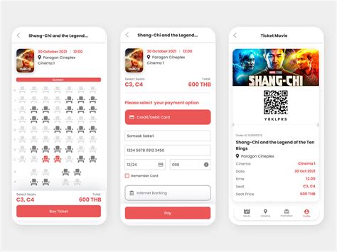 Cinemax Ui Design Behance