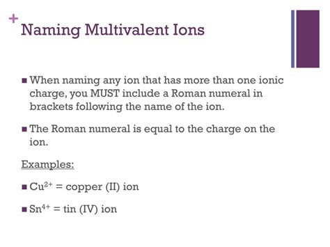 PPT Ionic Compounds Containing Multivalent Ions PowerPoint Presentation ID 2419962
