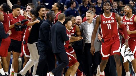 Alabama Basketball Makes March Madness Bracket Heres The Seed