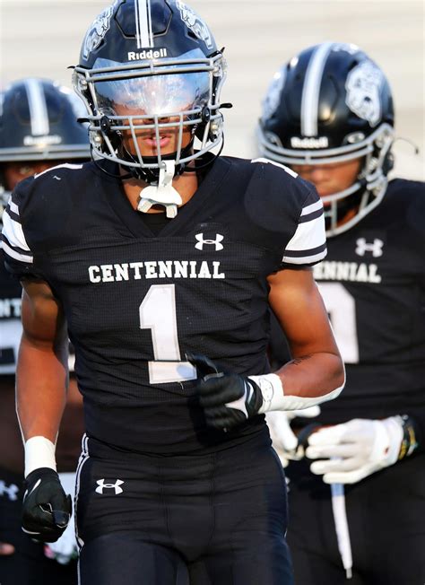One Of One Ankeny Centennial Running Back Braeden Jackson Is Forging