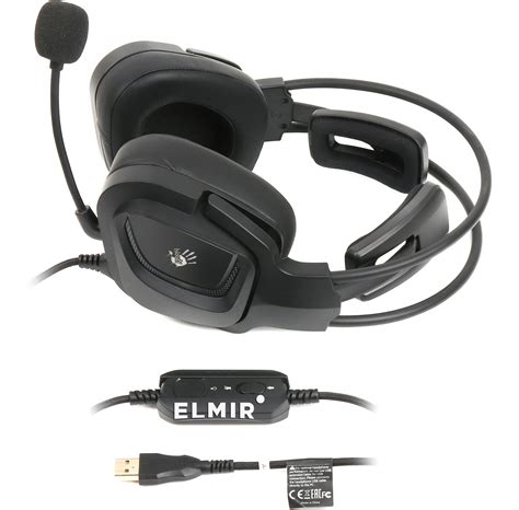 Наушники Bloody G575 Black купить | ELMIR - цена, отзывы, характеристики