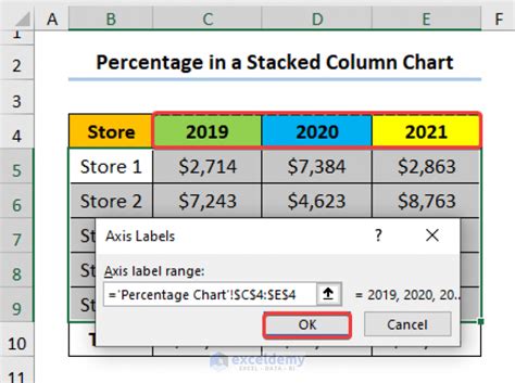 How To Show Percentage In Bar Chart In Excel Handy Methods