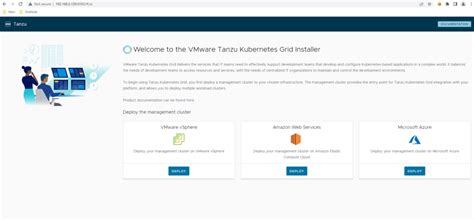Tanzu Kubernetes Grid Deploy Management Cluster Matt Adam