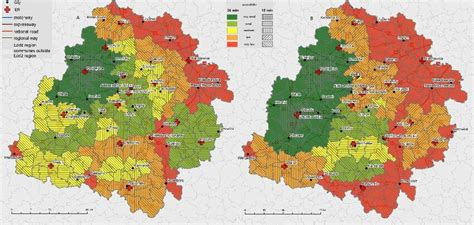 Spatial Differentiation Of Accessibility To Hospital Emergency Rooms In Download Scientific